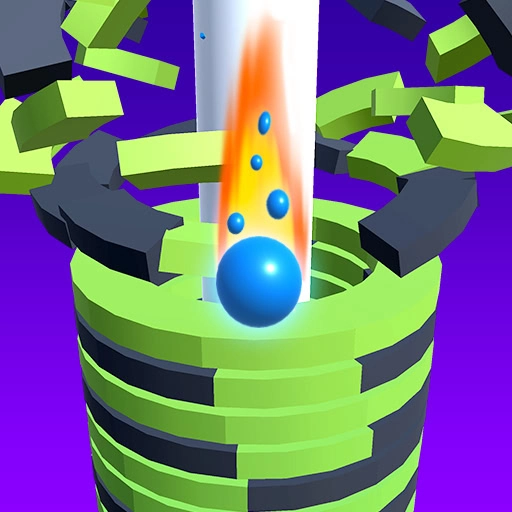 3D Ball Fall - Swipe and Play Instantly on MeanDuck