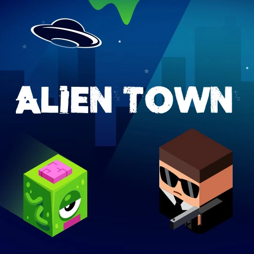 Alien Town - Swipe and Play Instantly on MeanDuck