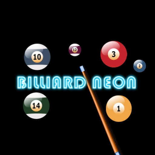 Billiard Neon - Swipe and Play Instantly on MeanDuck