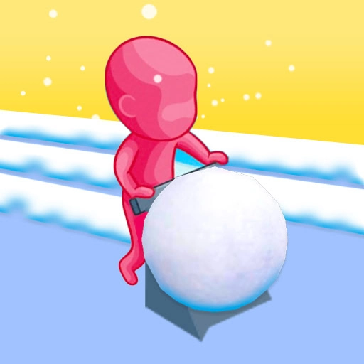 Giant Snowball Rush - Swipe and Play Instantly on MeanDuck
