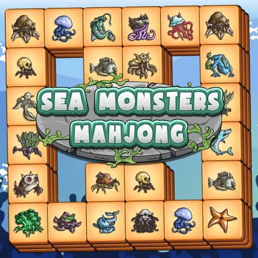 Sea Monsters Mahjong - Swipe and Play Instantly on MeanDuck